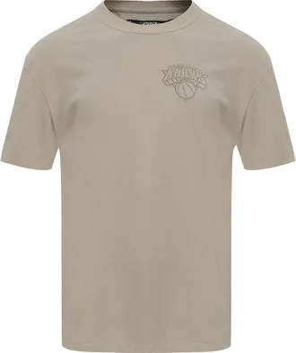 Pro Standard Mens NBA New York Knicks Neutral Short Sleeve Tee Taupe 3XL