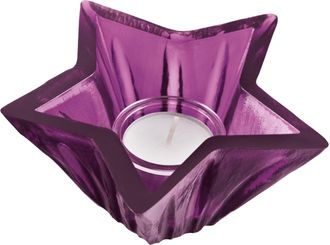 Koziol Teelicht Starlight transparent aubergine
