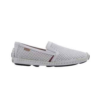 Pikolinos Klassische Leder Mokassin Schuhe - - Shoes - Herren - Wei&szlig; - 45 EU