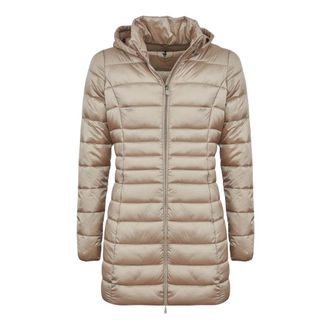 Save The Duck Full-Zip Parka - - Coats - Damen - Beige - 2XL