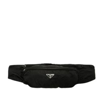 Prada Sac banane en nylon Pre-owned - Femme - Pre-owned - Noir - Taille: ONE Size