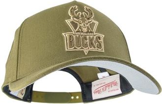 Mitchell & Ness Snapback Pro Crown Cap - Milwaukee Bucks