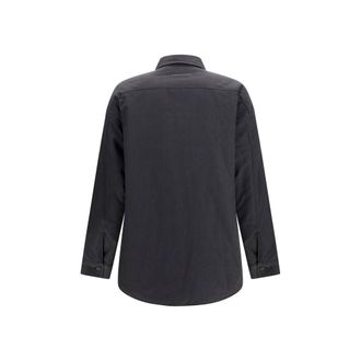 Maison Margiela Mens Gray Wool Oves Aries Shirt