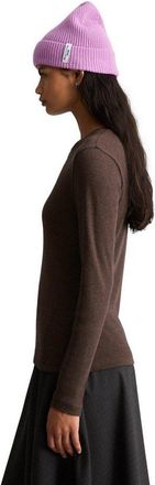 Marc O'Polo Denim Langarmshirt aus weichem Rippjersey