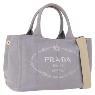 Prada Pre-owned Vintage Tote Bag - - Pre-owned - Damen - Grau - ONE SIZE