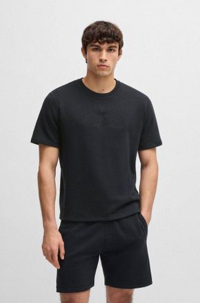 BOSS T-Shirt David mit gro&szlig;er Logostickerei