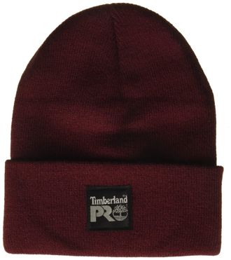 Timberland Herren Uhrenkappe Beanie-M&uuml;tze, Kastanienbraun, Einheitsgr&ouml;&szlig;e