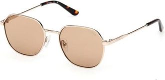 Guess unisex, Accessoires, Jaune, Taille: 49 MM Lunettes de soleil