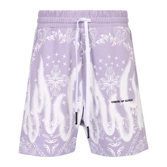 Vision Of Super Bandana -Druckshorts - - Shorts - Herren - Lila - L