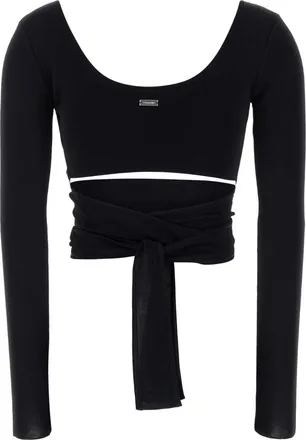 Ferragamo Nero Exterior: Viscose Maglieria Sweater