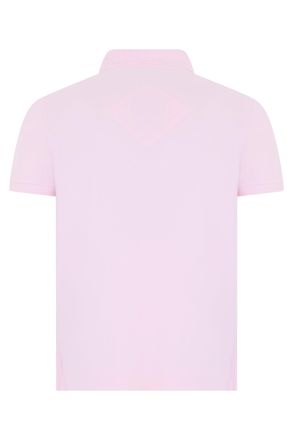 Canada Goose Womens Short-Sleeve Polo Shirt Pink Cotton T-shirts And Polos