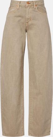 Slvrlake Denim High-Rise Wide-Leg Jeans Tess