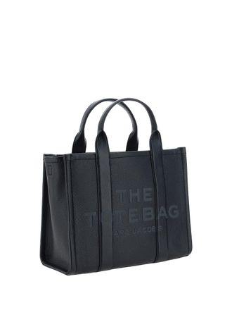 Marc Jacobs Womens The Medium Tote Handbag Black Calf Leather Bos Taurus Handbags Hand Bags