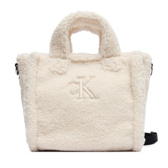 Calvin Klein Jeans Handtasche Calvin Klein Jeans Teddy Tote Bag IU0IU00355 Beige