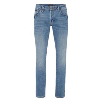 Philipp Plein Super Straight Cut Iconic Plein - - Jeans - Herren - Blau - W28