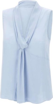 Liu Jo Femme, Tops, Bleu, Taille: 42 FR Liu Jo Top Light Blue