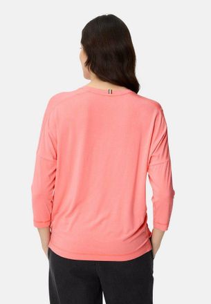 Camel Active Longsleeve mit Rundhalsausschnitt Dreiviertelarm (1-tlg)