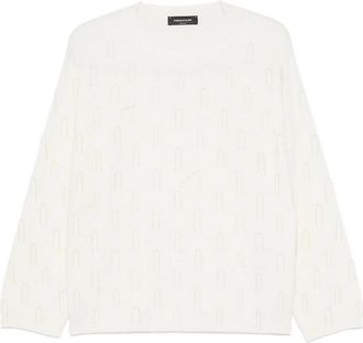 Fabiana Filippi Pull Col Rond - Blanc