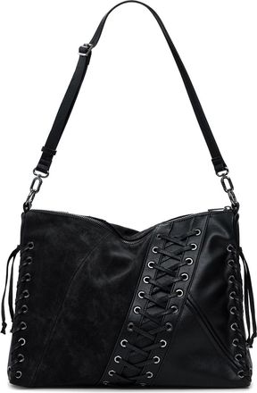 Desigual Handtasche Desigual Tango Patch Lei 25WAXP79 Schwarz