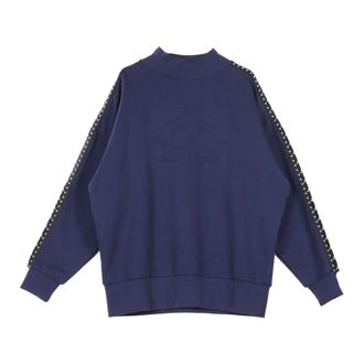 Kappa Blau Greystone/Schwarz Rundhalsausschnitt Pullover - - Sweatshirts & Hoodies - Herren - Blau - S