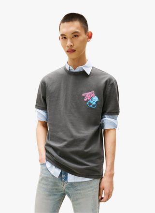 Tommy Hilfiger T-shirts&eacute;rigraphi&eacute; en coton