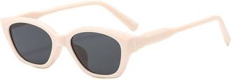 Generic Lunettes De Soleil &Agrave; Monture Fine For Hommes Et Femmes, Id&eacute;ales For Les Sports Plein Air Vacances(Beige)