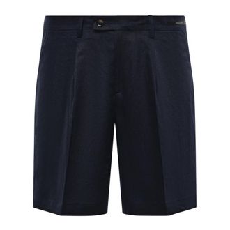 Michael Coal Bermuda con pences MC-Harry - - Shorts - Herren - Blau - W40