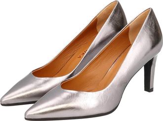 Thea Mika Hohe Schuhe - Pumps - Gr. 38,5 (EU) - in Silber - f&uuml;r Damen