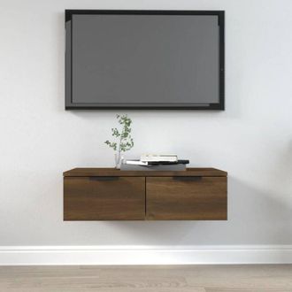 vidaXL Vidaxl - Armoire murale Ch&ecirc;ne marron 68x30x20 cm Bois ding&eacute;nierie