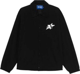 Awake NY Homme, Vestes, Noir, Taille: XL Veste Bomber Patchwork Matelass&eacute;e