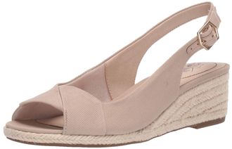 Life Stride Damen Socialite Espadrilles, Taupe, 37 EU Weit