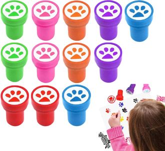 Generic Lehrarbeitsstempel - lebendige Tintenmuster, leicht zu pressendes Design, nachf&uuml;llbares Tintenpad, langlebige kompakte Form | f&uuml;r Klassenzimmer-Lese-B