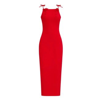 Cult Gaia Femme, Robes, Rouge, Taille: 38 FR Giuliana Dress