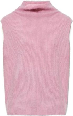 Lisa Yang Femme, Pulls, Rose, Taille: 38 FR Aisla vest
