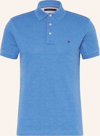 Tommy Hilfiger Piqu&eacute;-Poloshirt Slim Fit blau
