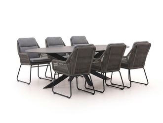 Intenso Furniture Intenso Isorella/Furato Ellips 200cm dining tuinset 7-delig