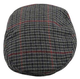 Tom Franks Socks Uwear Casquette plate unisexe en tweed style campagnard Chapeau, Large/X-Large