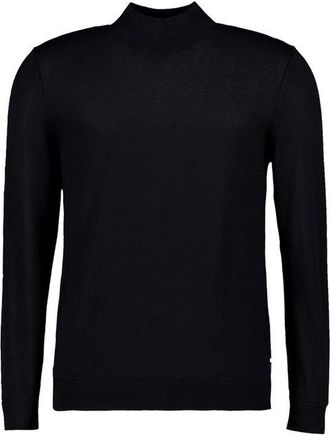 Olymp Herren Pullover schwarz unifarben