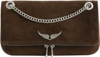 Zadig&Voltaire Femme, Sacs, Brun, Taille: ONE Size Rock II Suede