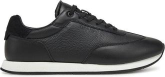 Calvin Klein Sneakers Low Top Lace Up Tmbl Lth HM0HM01804 Schwarz