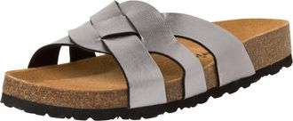 Tamaris Damen Footbed Styles; PEWTER/metallic; 36 EU