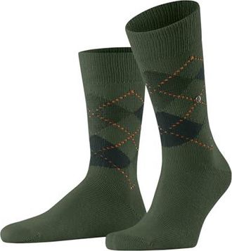 Burlington Preston M So chaudes fantaisie 1 paire, Chaussettes Homme, Vert Asparagus 7045, 46-50