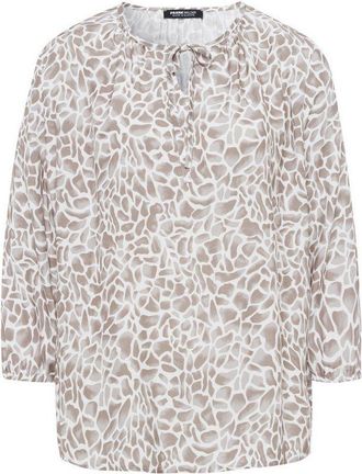 Frank Walder Klassische Bluse im angesagten Animalprint