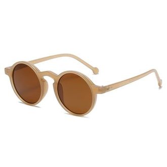Generic Lunettes De Soleil Dext&eacute;rieur &Agrave; Petite Monture For Hommes Et Femmes, For Les Vacances, D&eacute;placements, F&ecirc;tes, D&eacute;coratives(Brown)