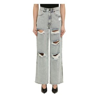 The Mannei Femme, Jeans, Bleu, Taille: 36 FR Jean Boyfriend