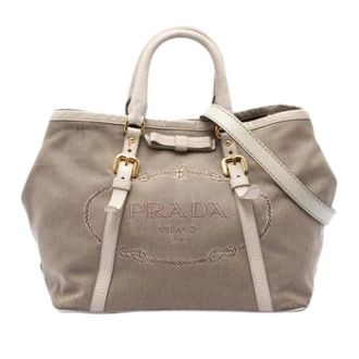 Prada Satchel Pre-owned - Femme - Pre-owned - Brun - Taille: ONE Size