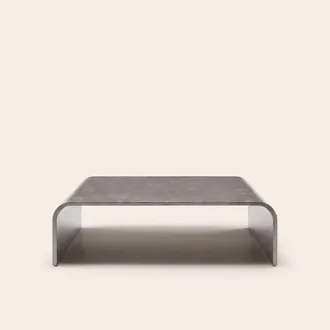 Madura Table Basse Talika Canon de fusil - GRIS