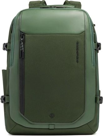 Piquadro unisex, Sacs, Vert, Taille: ONE Size Bike Laptop Backpack 15,6