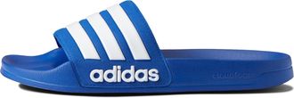 adidas Unisex Adilette Shower Slide Sandal, Team Royal Blue/White/Team Royal Blue, 12 US Men
