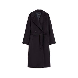 Max Mara Damen, M&auml;ntel, Blau, LGr&ouml;&szlig;e